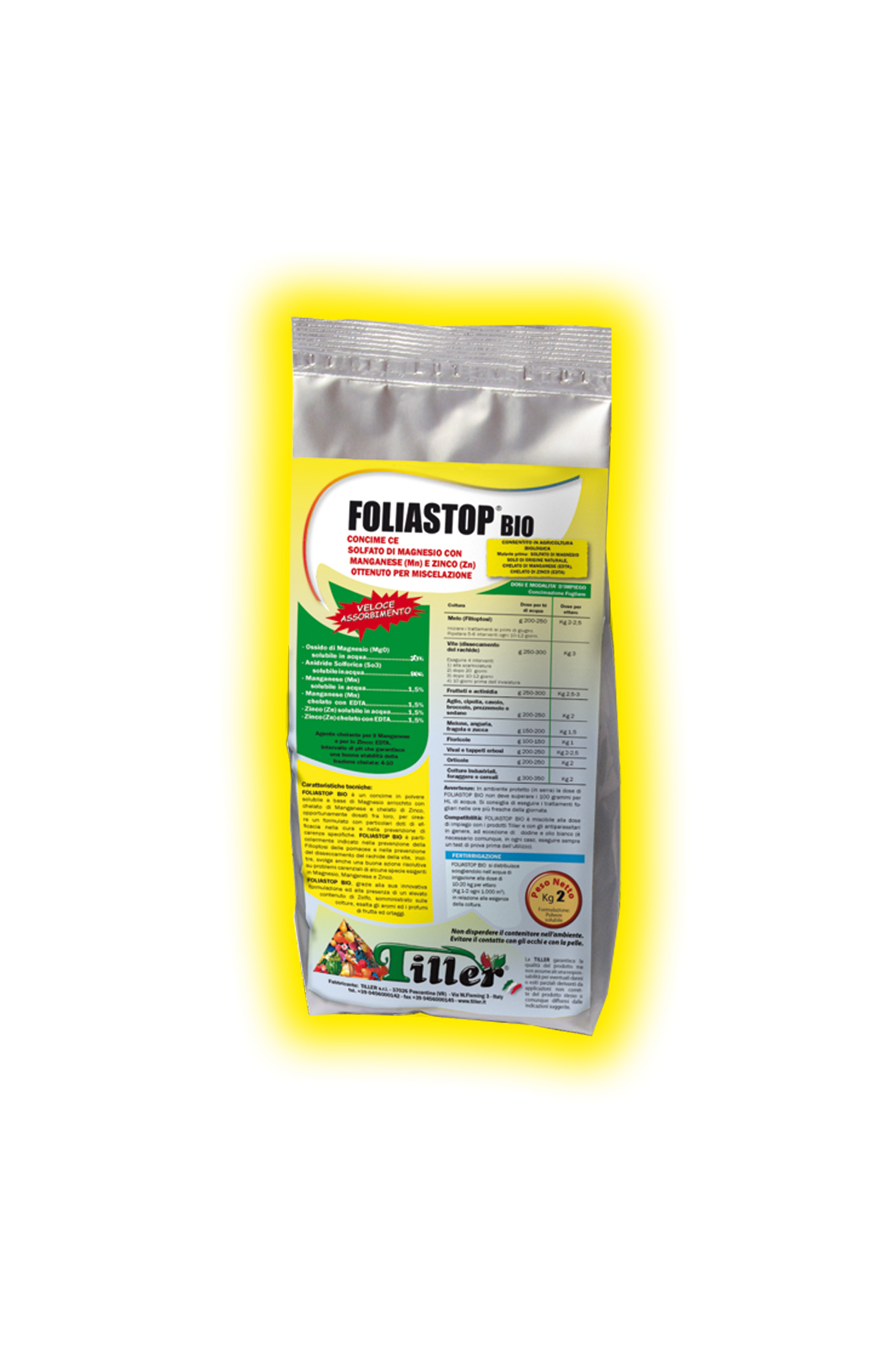 FOLIASTOP BIO – Tiller